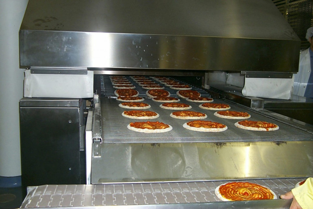 Industrial Pizza Production | Pressed Pizza Line